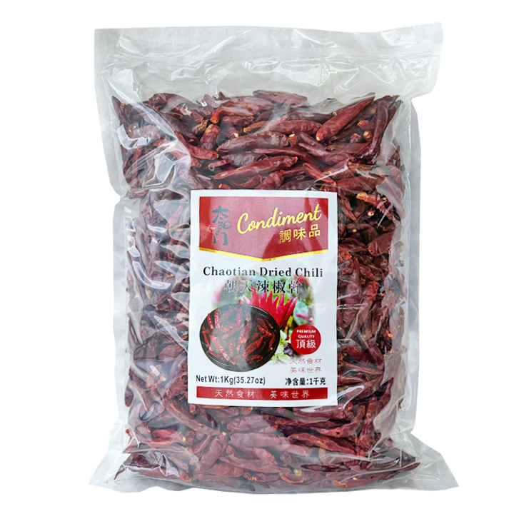 Tai Yang Men Dried Chao Tian Chilli 6x1kg bag - Liroy B.V.