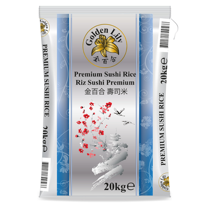 Golden Lily Premium Sushi Rice 1x20kg - Liroy B.V.