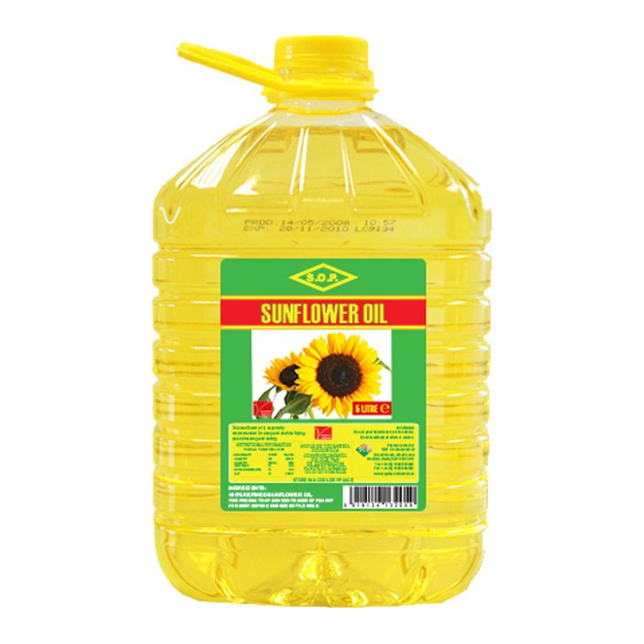 SOP Sunflower Oil 3x5000ml plastic pail - Liroy B.V.